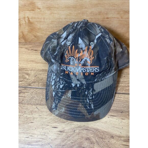 Accessories | Buckmasters Nation Adult Adjustable Hat Outdoors Camo ...